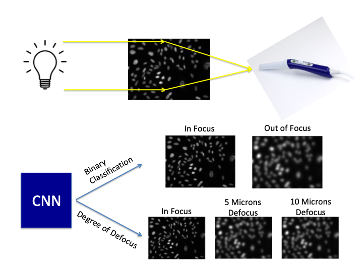 Automated Image Focus Detecting Algorithm For Low Cost Handheld Microscope 
